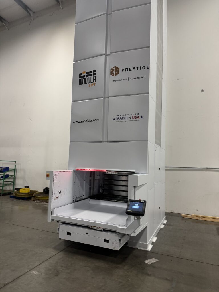 Modula VLM Installation For A Foodservice Manufacturing Customer | Prestige